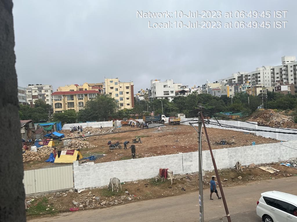 S. Lalitha on Twitter: "Bangalore Devt Authority today demolished the compound wall at BTM ...