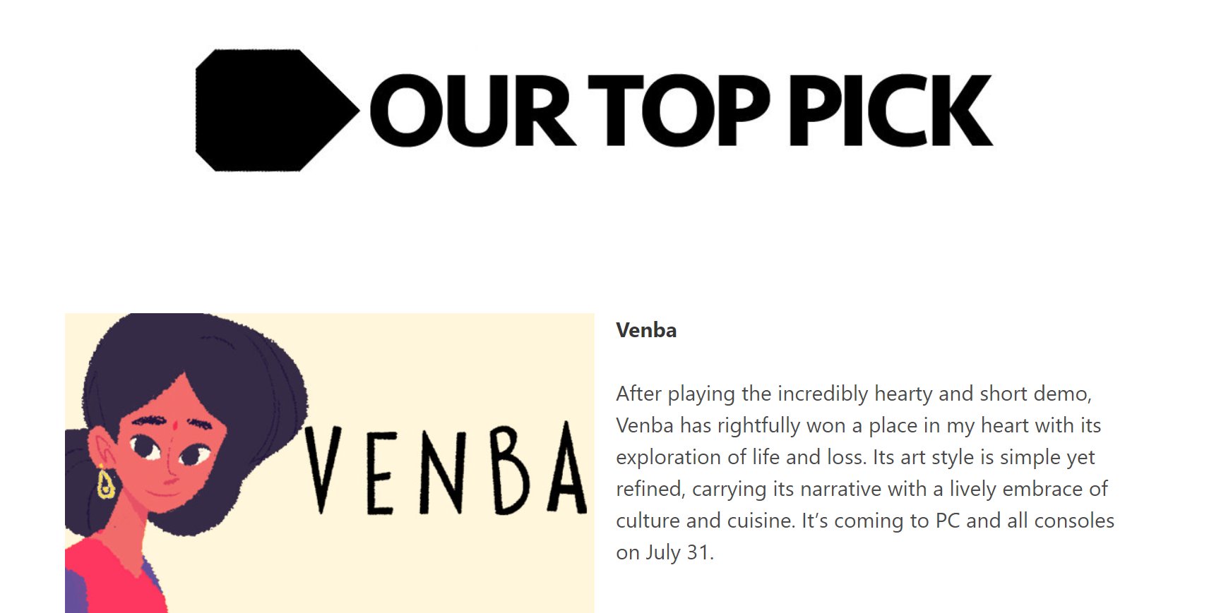 வெண்பா/Venba on Twitter: "Thank you so much @CheckpointAU!!! We're honored! https://t.co ...