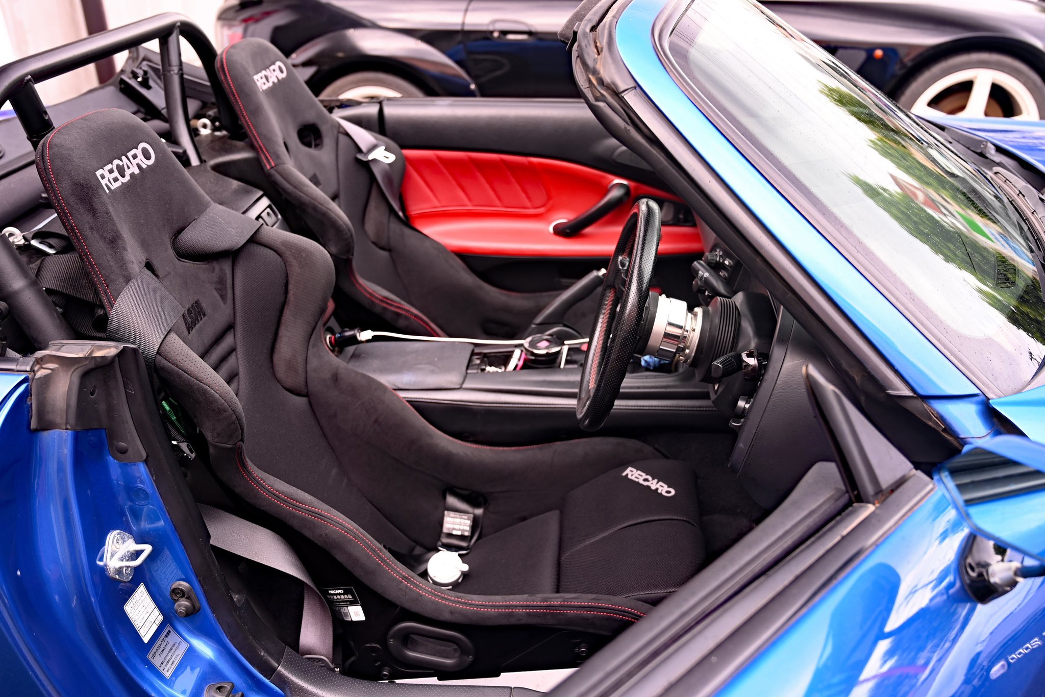 ASM YOKOHAMA on Twitter: "S2000にRECARO RS-G ASM LIMITED Ruby を左右両席セットで装着しました。センターコンソールBOX・ドア内張りと ...