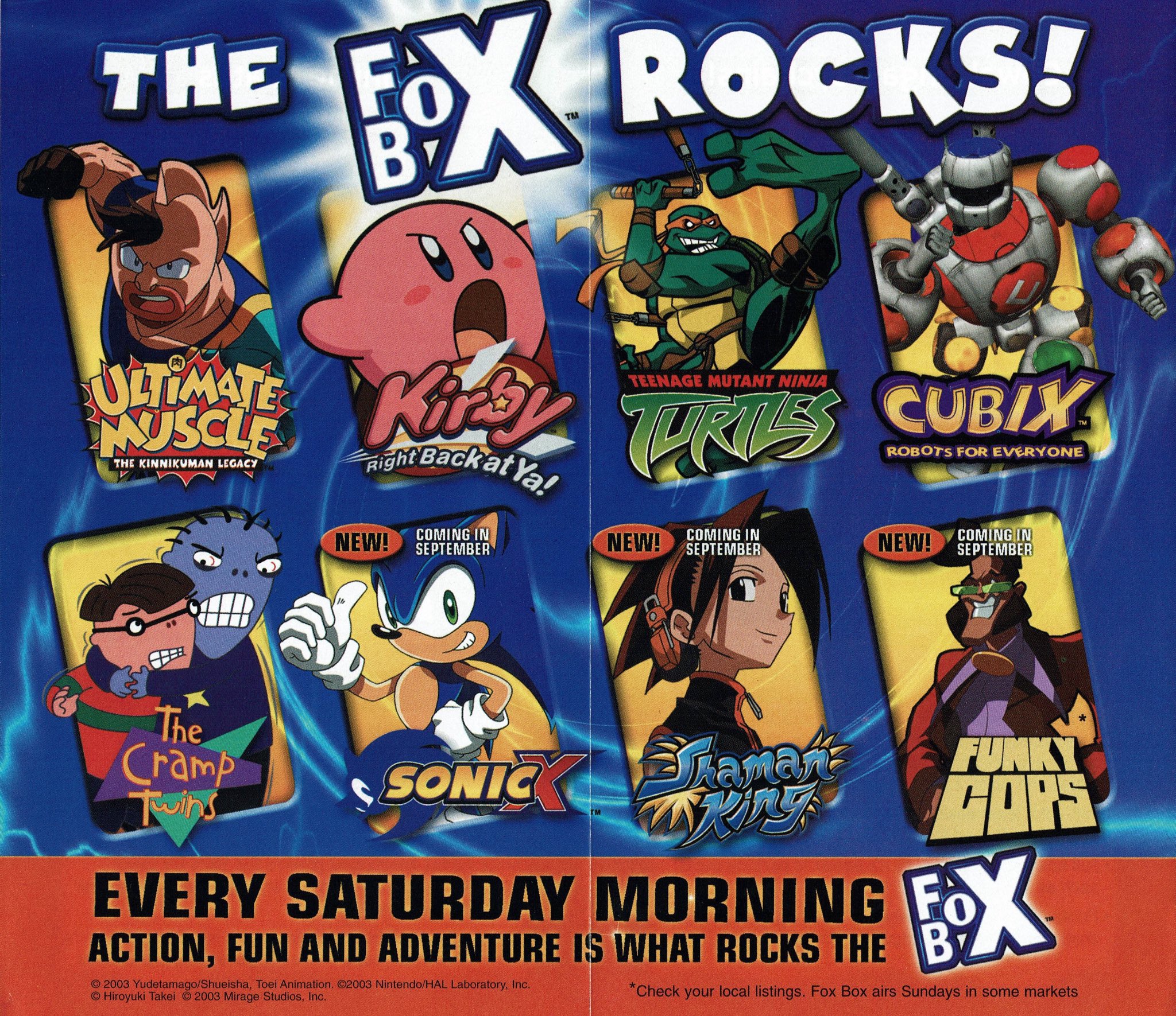 Avery Merrick on Twitter: "It gave birth to the Fox Box & 4Kids TV (2002-2008), Fox’s last ...