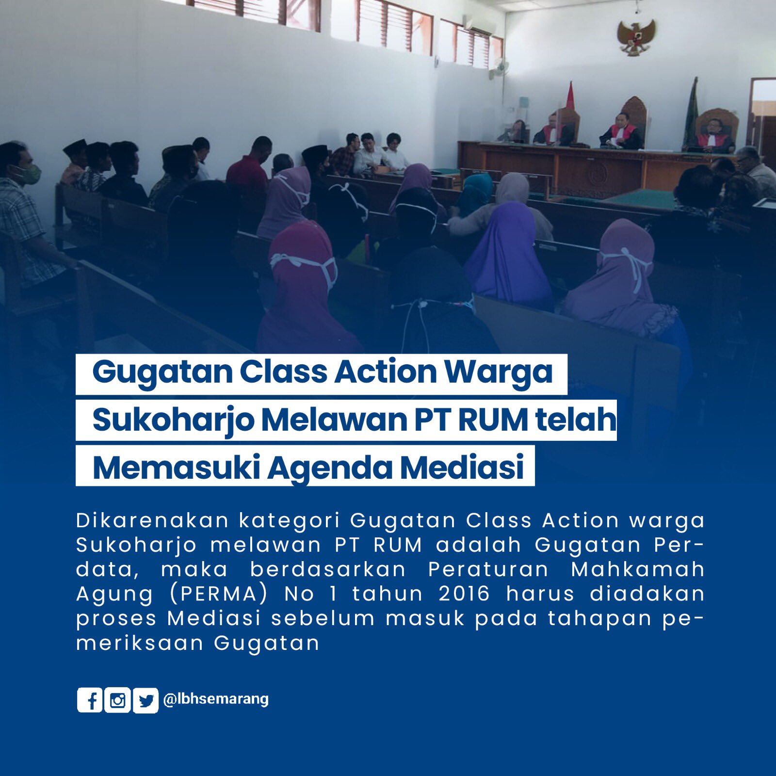 YLBHI-LBH Semarang on Twitter: "Gugatan Perwakilan Kelompok (Class Action) adalah Salah satu ...