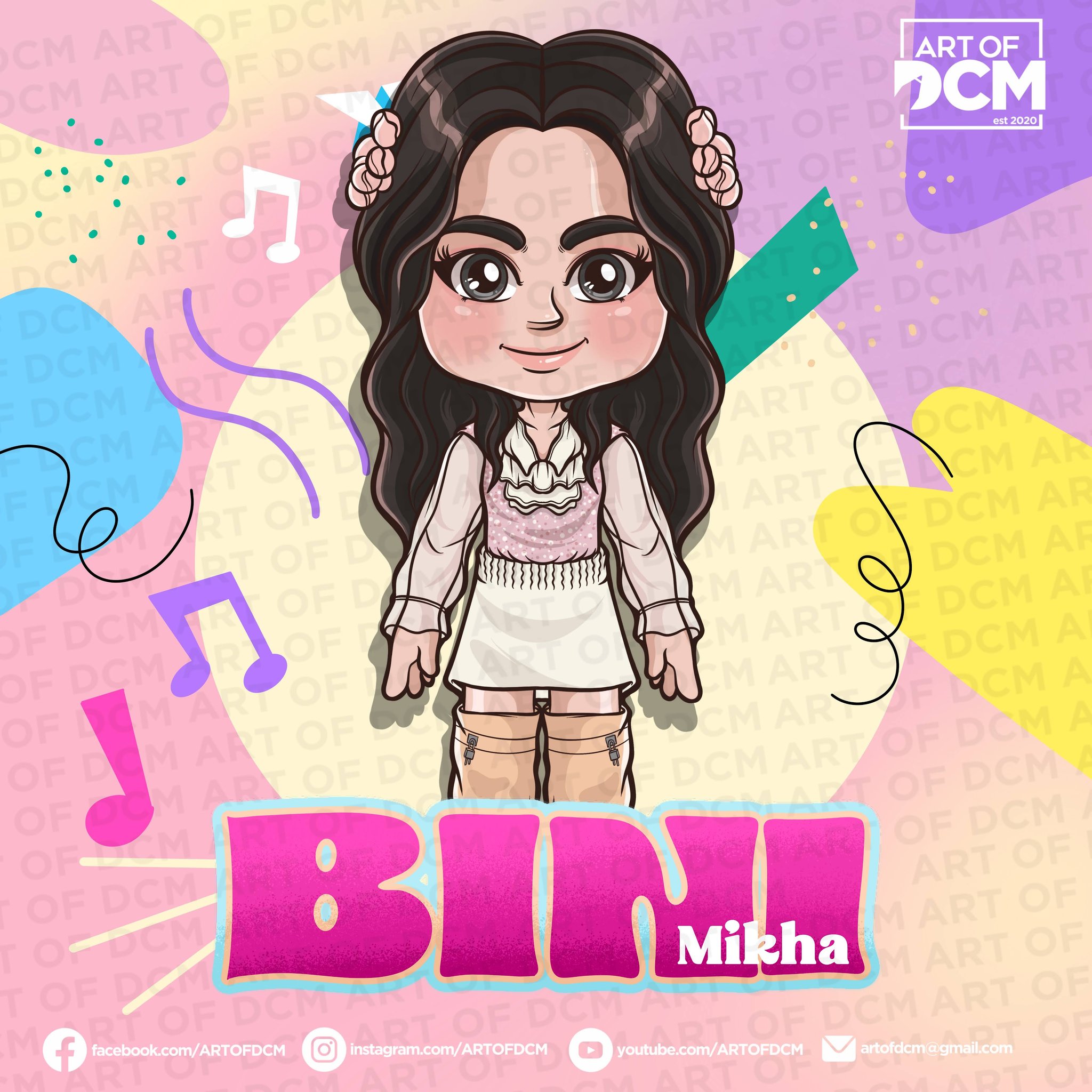Art Of DCM on Twitter: "@bini_ph ! Happy 2nd Anniversary to our Nation's Girls group! BINI CHIBI ...