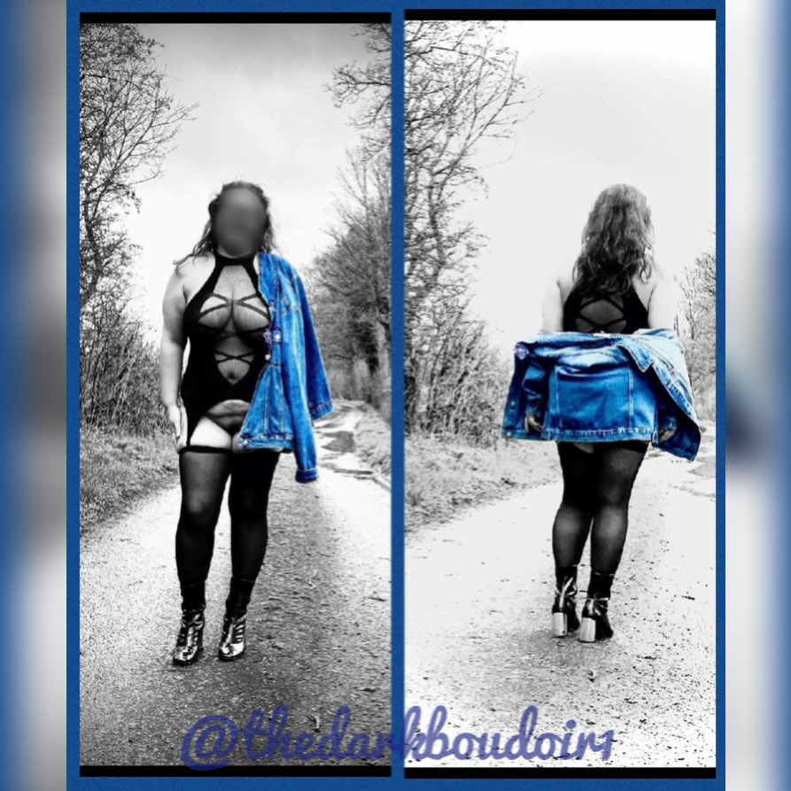 Dark Boudoir 🍒 on Twitter: "10th July - chasing the blues away with today some sexy outdoors ...