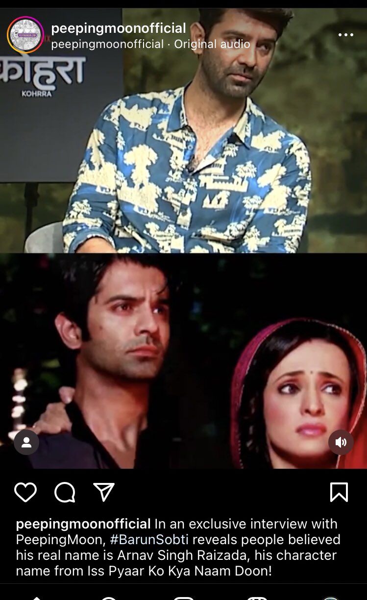 Arshisarunmumbaifan on Twitter: "Just saw 1 more sc0undr€l degrading #SanayaIrani & #BarunSobti ...