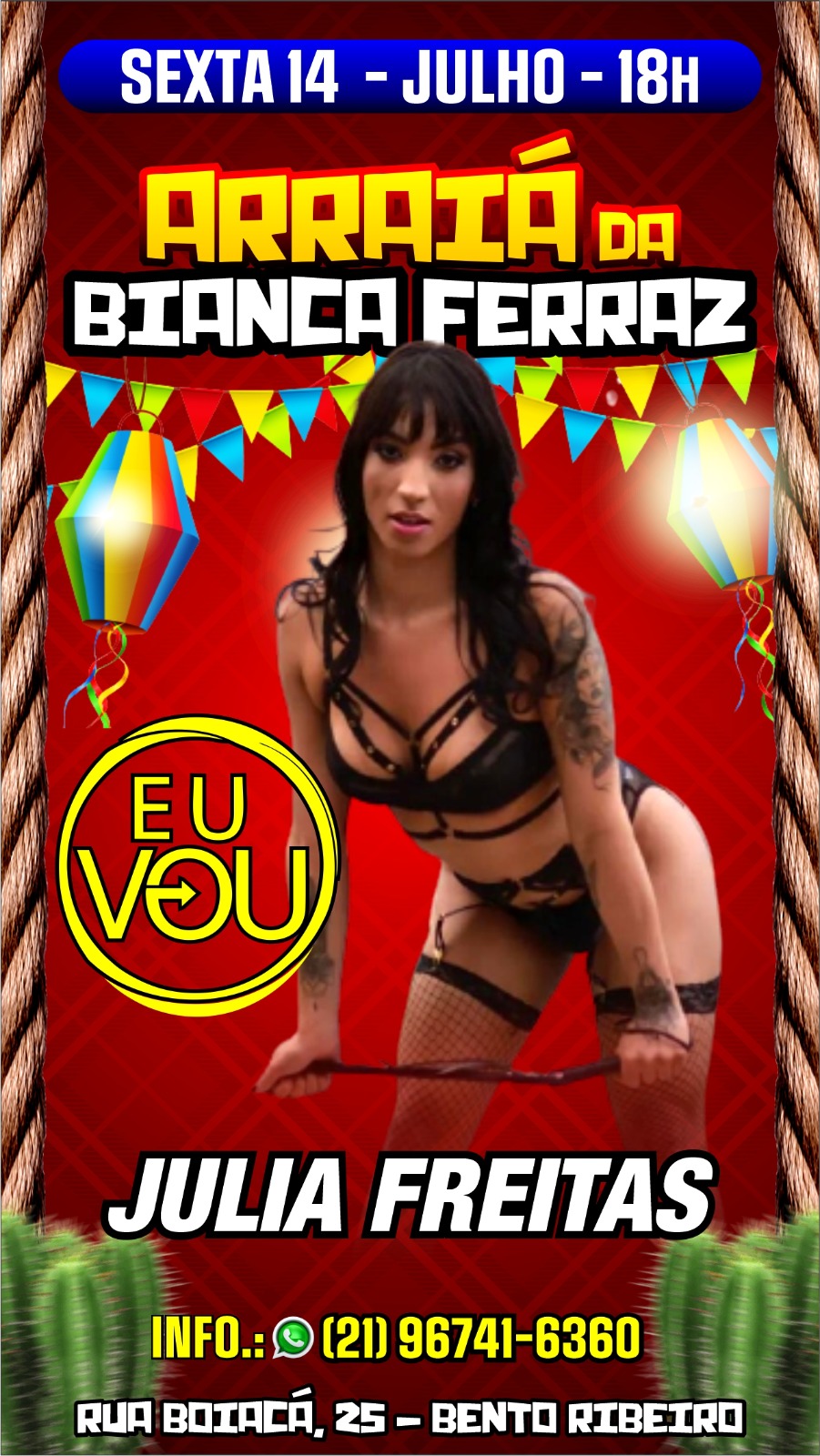 Atrizes Amadoras on Twitter: "Todas as delícias do Rio em um so lugar no arraiá da ...