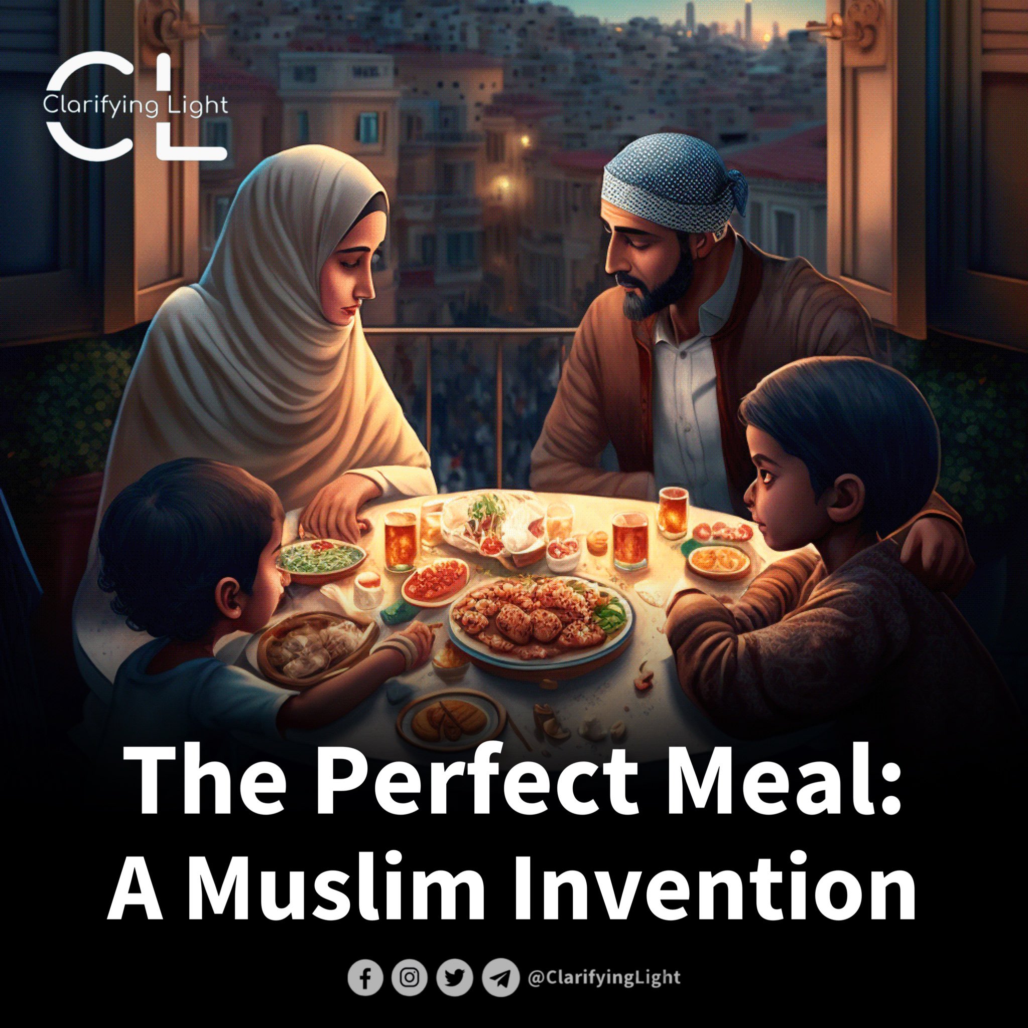 Clarifying Light on Twitter: "The idea that a perfect meal should consist of three courses ...