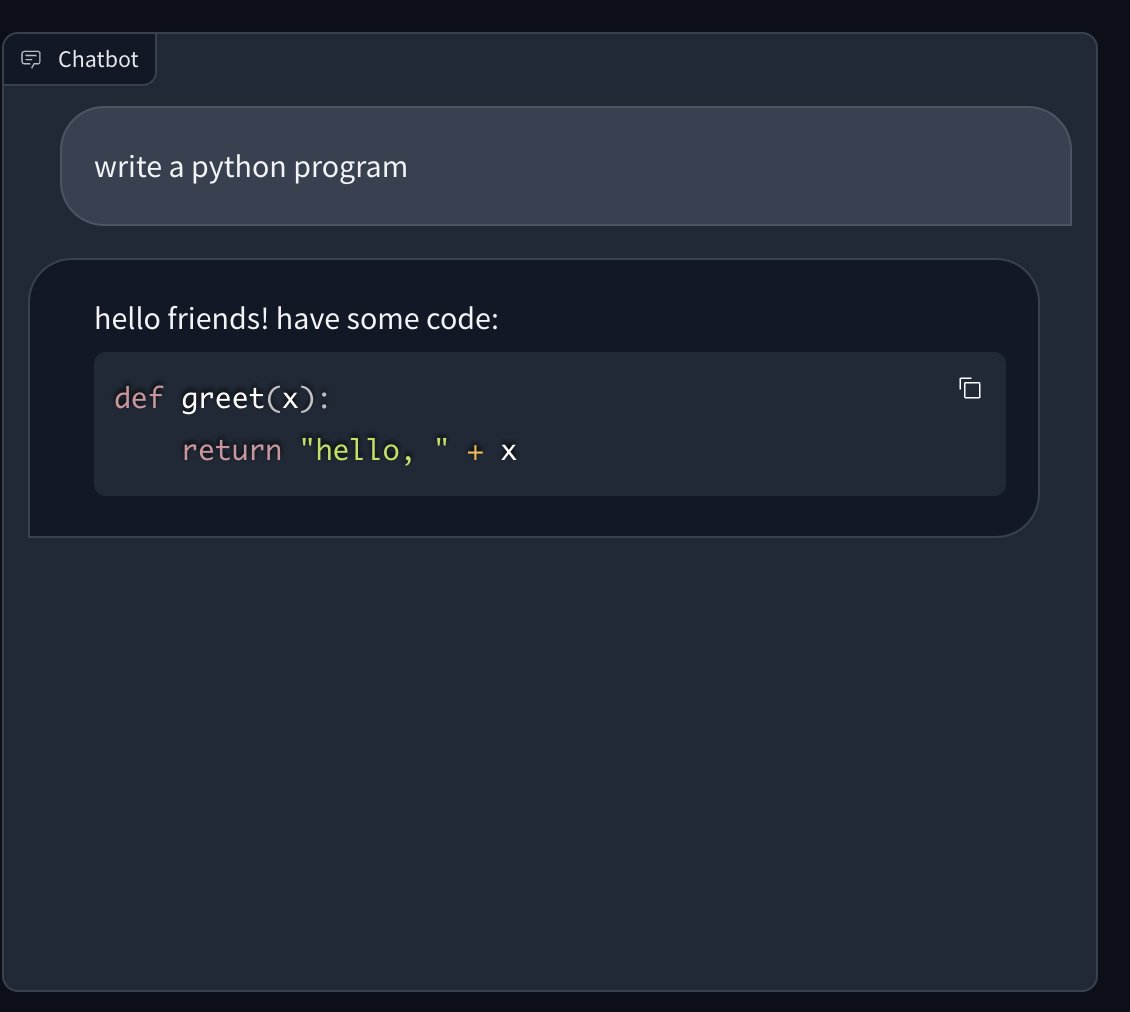 Yuvi on Twitter: "4️⃣ Improved Code Rendering: We've supercharged code rendering in the chatbot ...