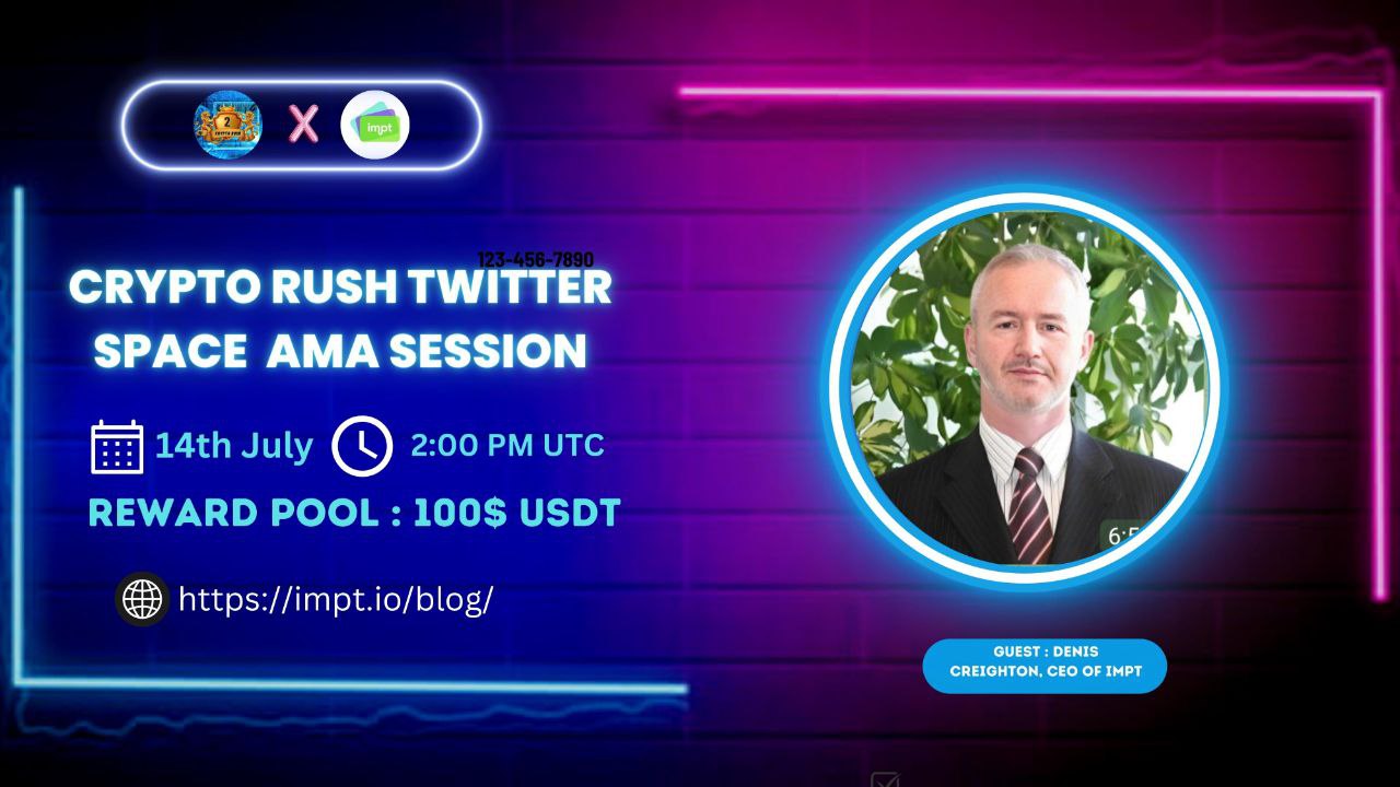 Crypto Rush | AMA + Space on Twitter: "🎙️We're pleased to announce our next Special # ...