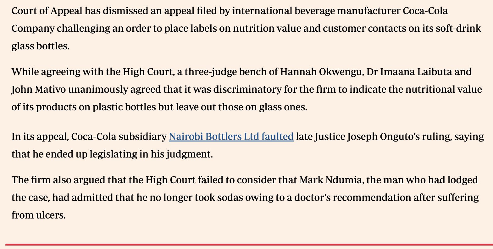 Mwango Capital on Twitter: "The Court of Appeal has upheld a decision ruling delivered 5 years ...