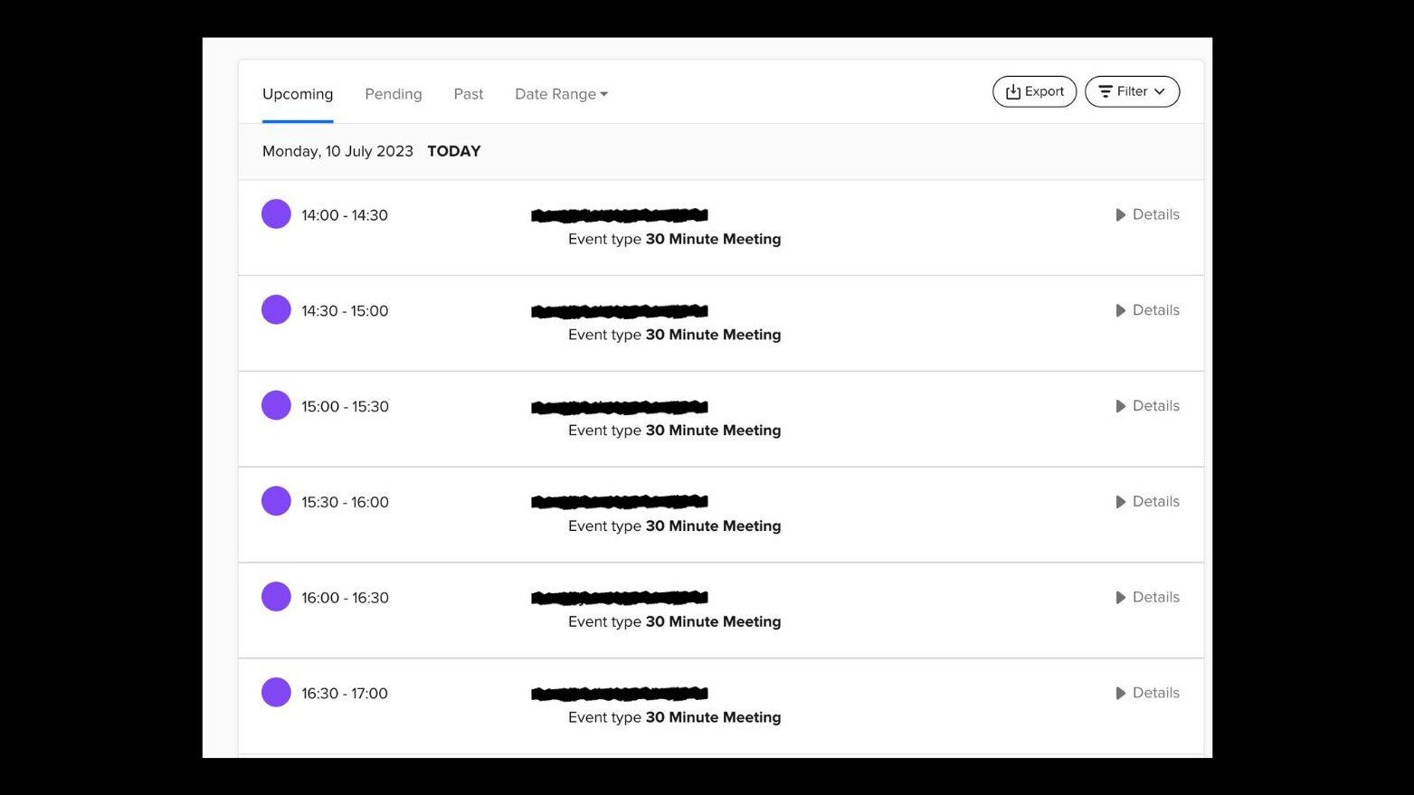 Halit (Java 🌌) on Twitter: "Schedule for today. Am I running a business or is the business ...
