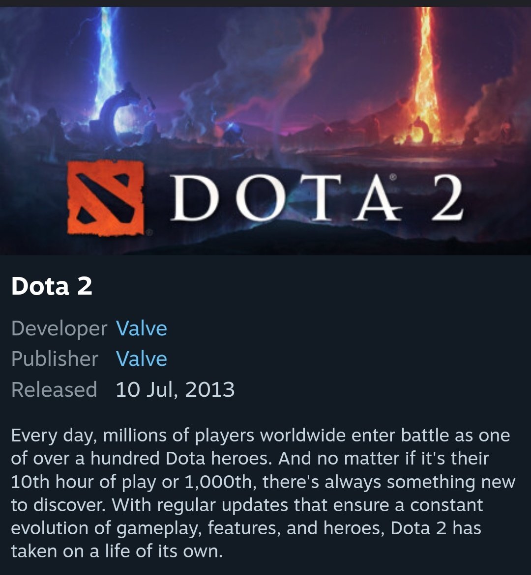 Out of Context Dota 2 on Twitter: "Happy 10 year anniversary to the best game ever made! https ...