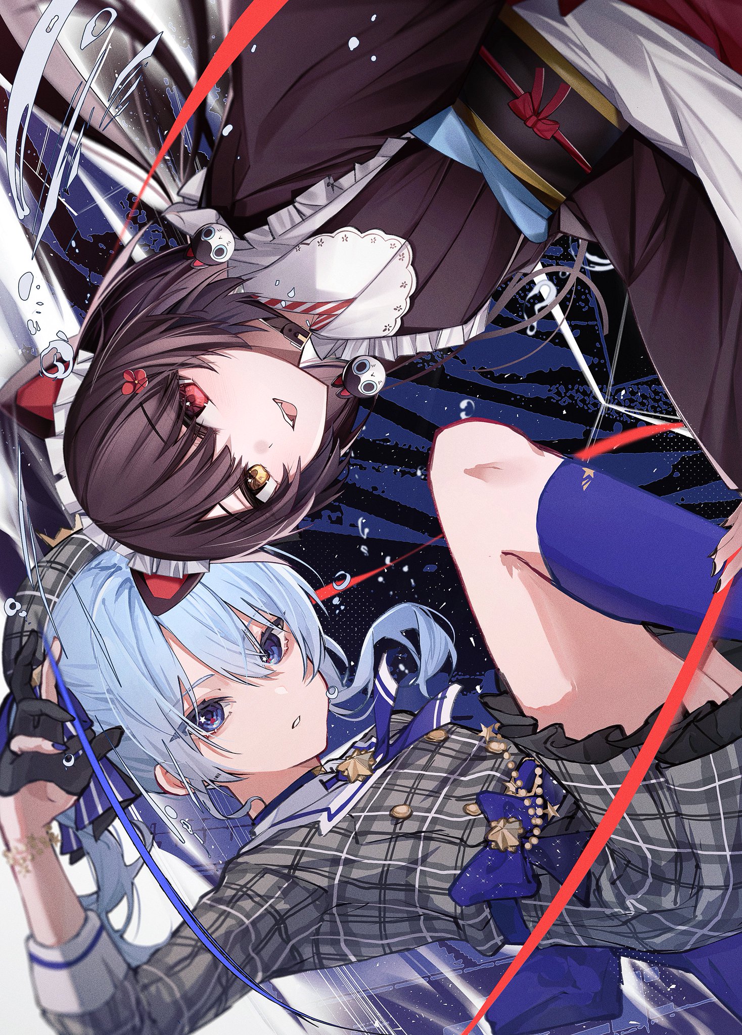 ひょうか🍹C102土曜日東I 34b on Twitter: "夏コミ新刊表紙予定です～！ - とこまち合同創作新刊 ILLUST：🍹ひょうか/☄️未来 https://t.co ...