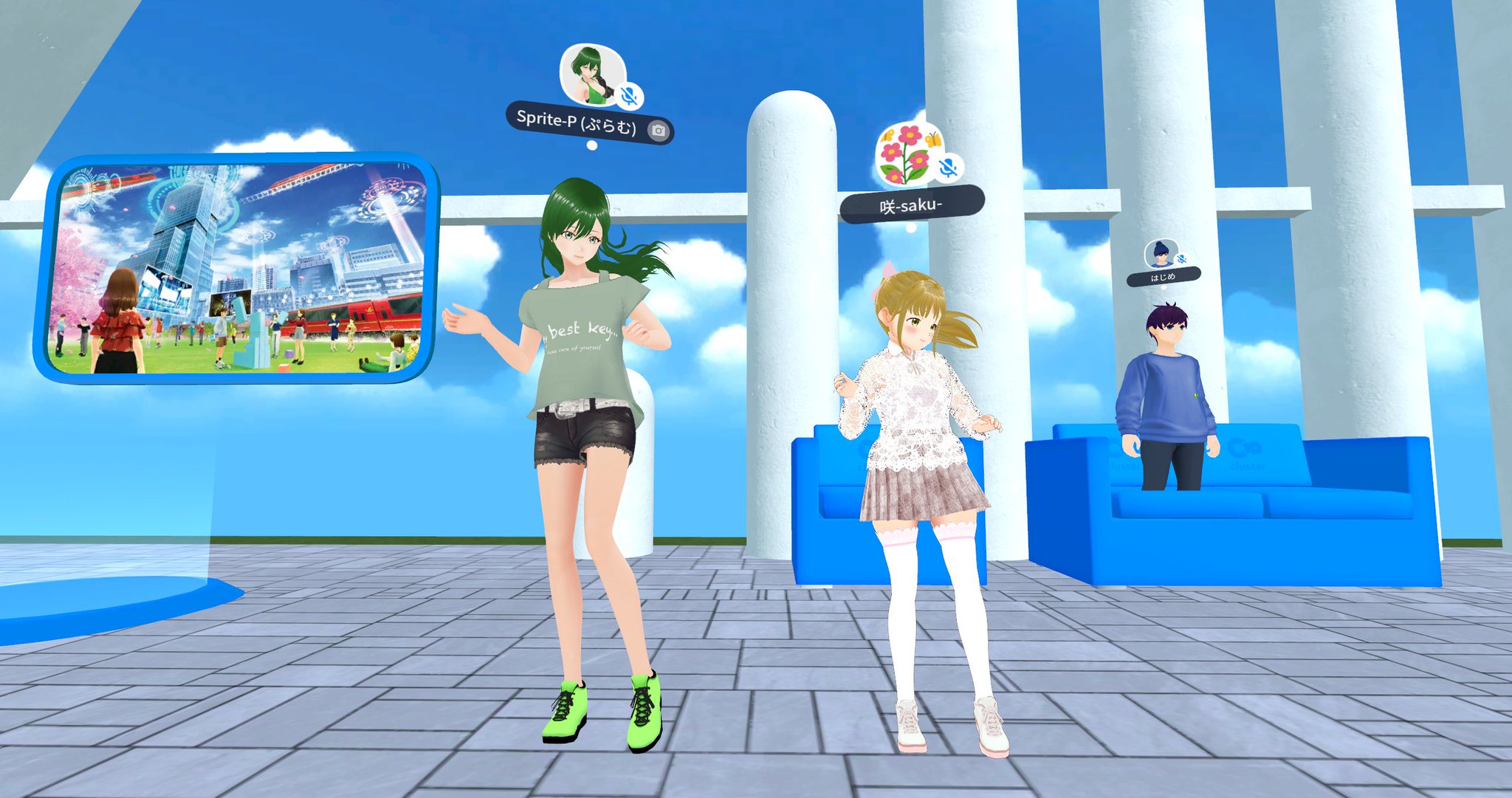 SpritePlum on Twitter: "咲さん、ありがとうございます～☀ 嬉しいですね～嬉しいですね～ アップデートの様子を見に来られたようですね～ 少しでもこうやってノリノリして ...