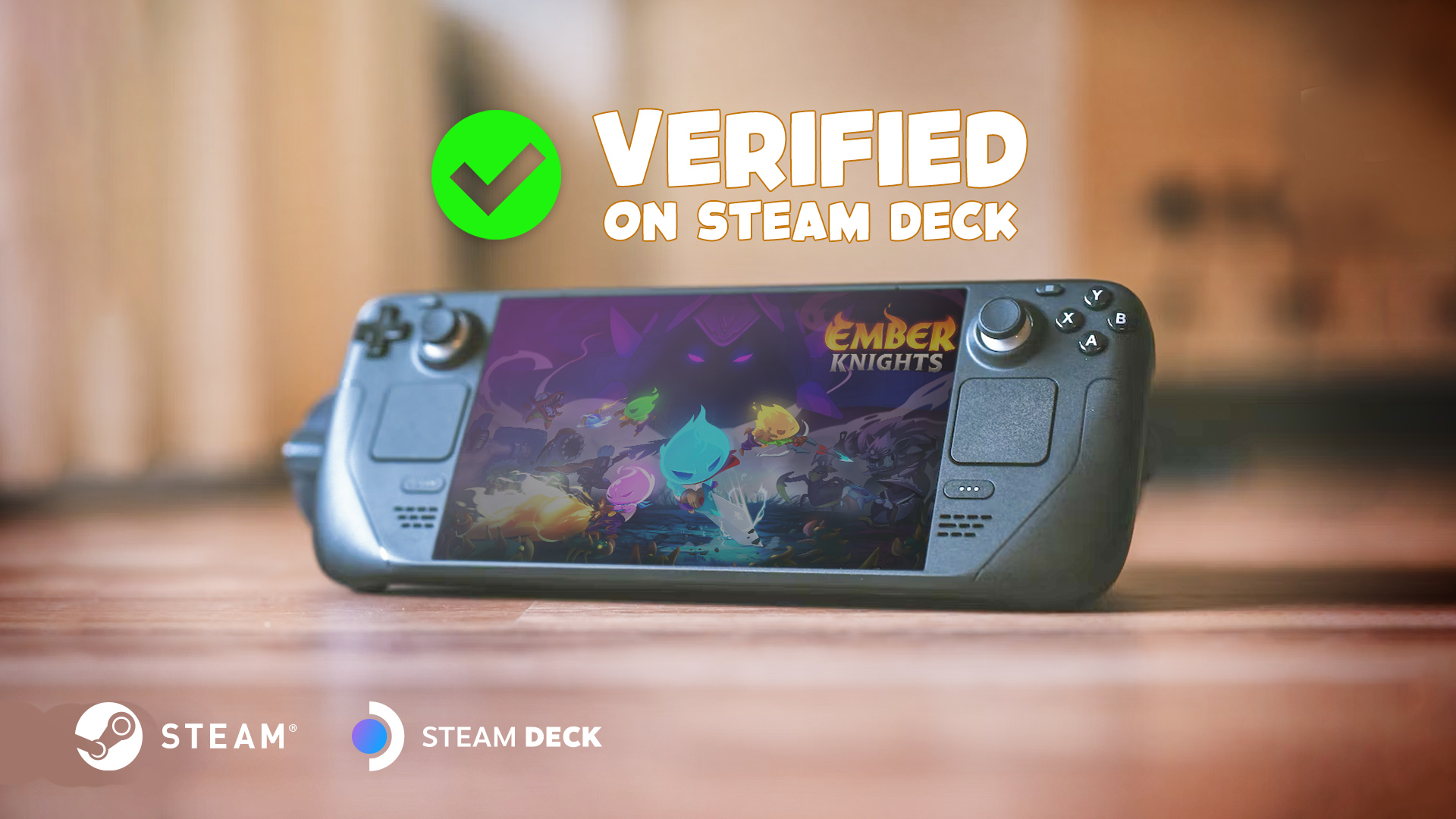 Ember Knights ⚔️ 1.0 Release: July 18 on Twitter: ""Does it work on Steam Deck?" The answer is ...