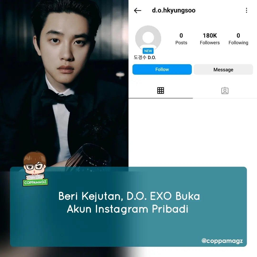 COPPAMAGZ on Twitter: "Bye GMAIL era!!!!! Welcome to Instagram teman kita bersama #DO Instagram ...