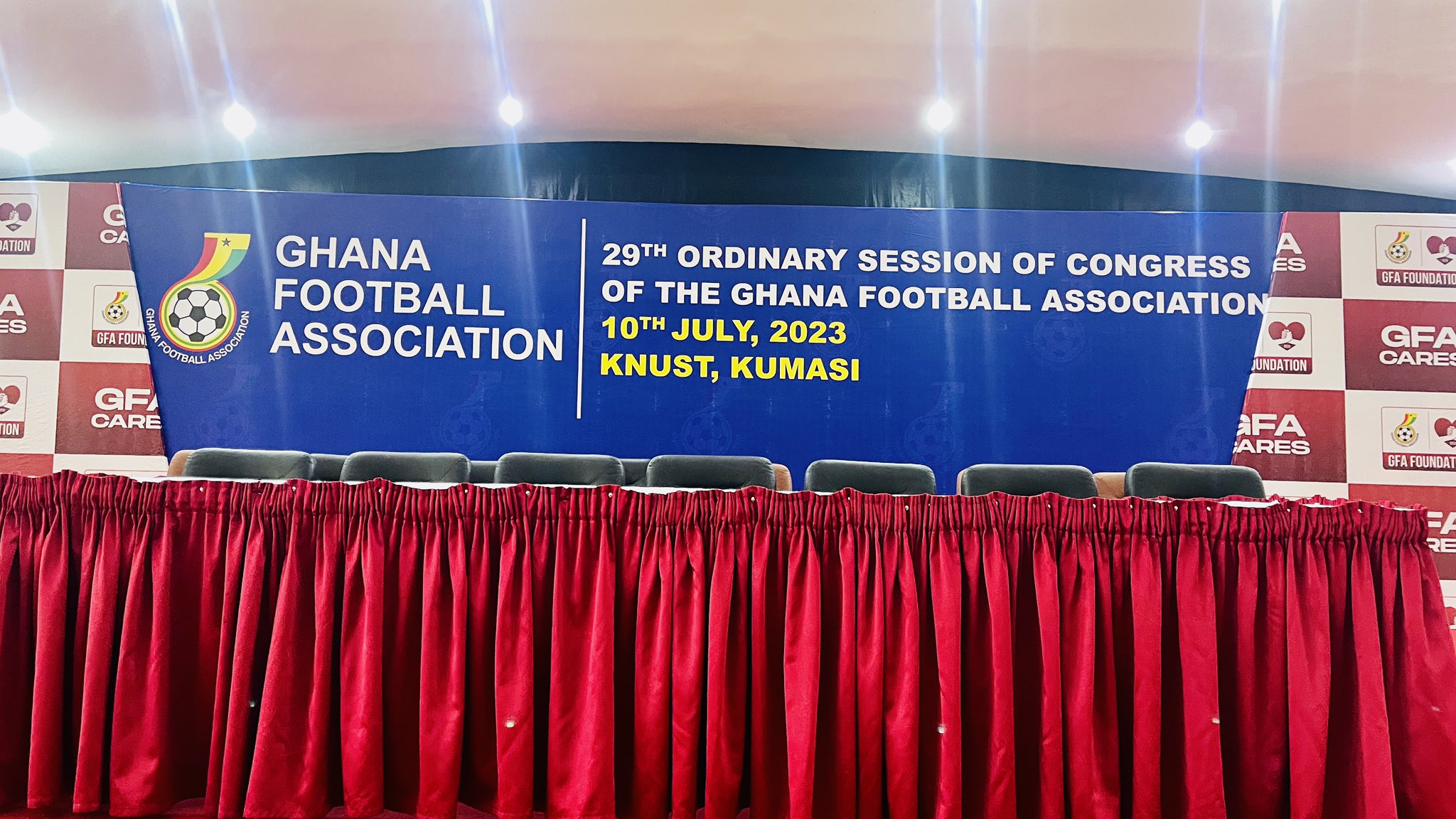 Ghana Football Association on Twitter: "All is set for the 29th Ghana Football Association (GFA ...