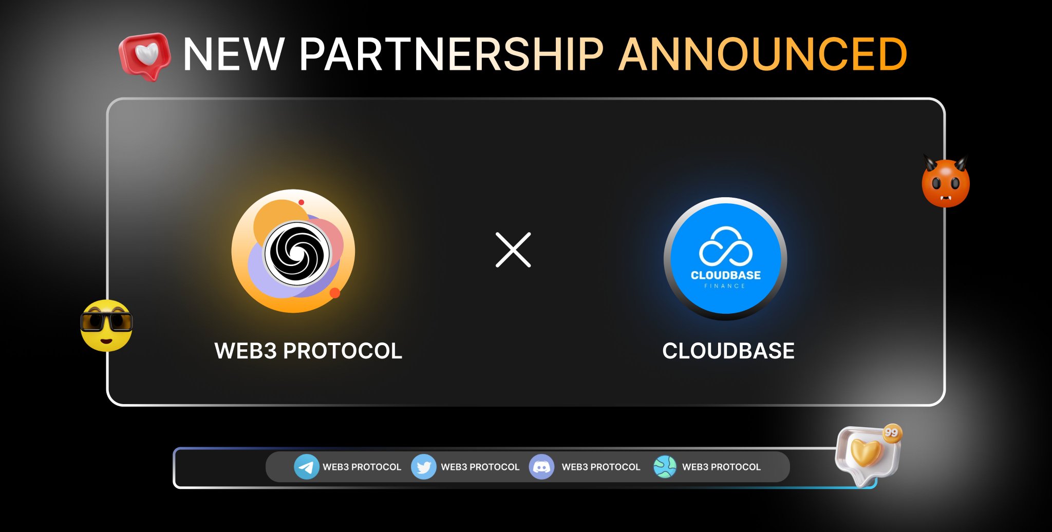 Web3 Protocol || AMA + GIVEAWAY on Twitter: "We are thrilled to announce our new partnership ...