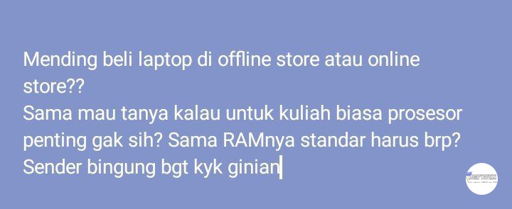 BURUANN CEK PINNED!!— SBMPTNFESS on Twitter: "PTN! Tolong sarannya ya guysss sender bingung mana ...