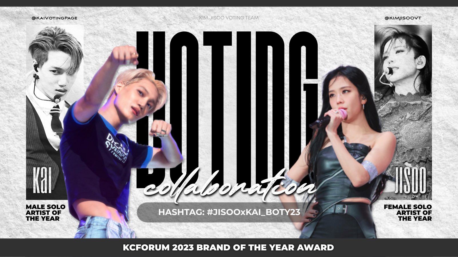 KIM JISOO VOTING TEAM on Twitter: "[📣] KCFORUM COLLABORATION We’re thrilled to announce a voting ...