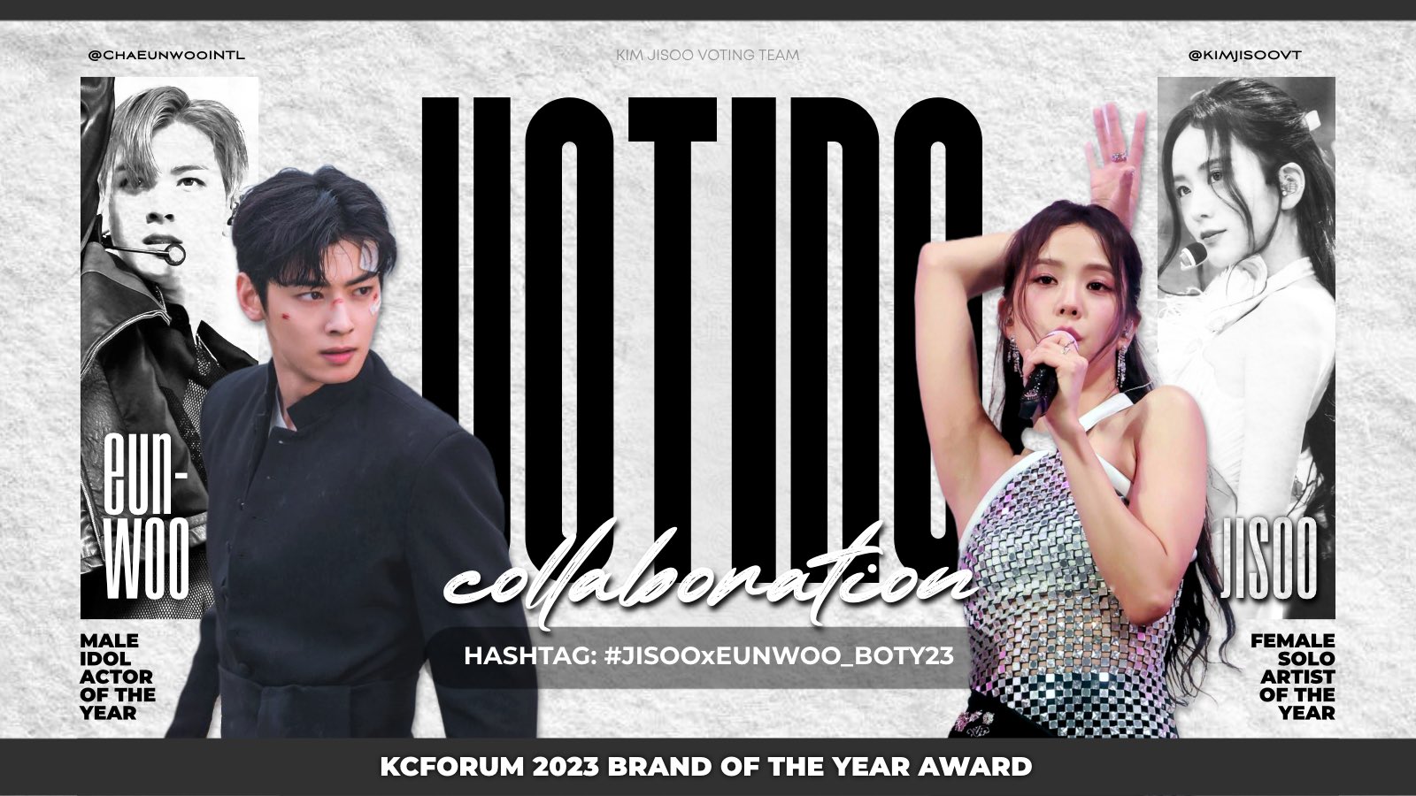 KIM JISOO VOTING TEAM on Twitter: "[📣] KCFORUM COLLABORATION We’re pleased to announce a voting ...