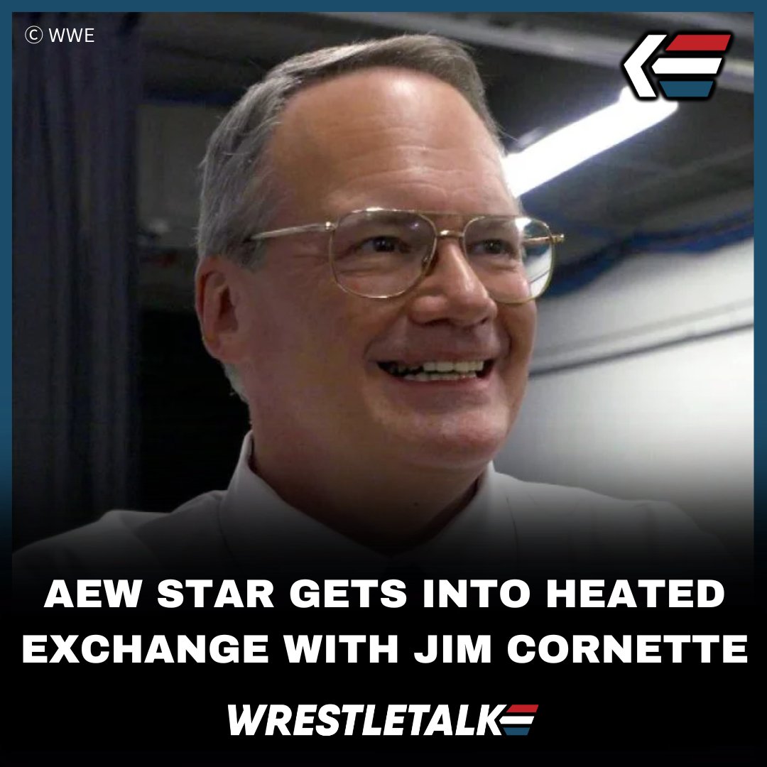 WrestleTalk on Twitter: "An #AEW star has gotten into a heated exchange with Jim Cornette 😬 Find ...