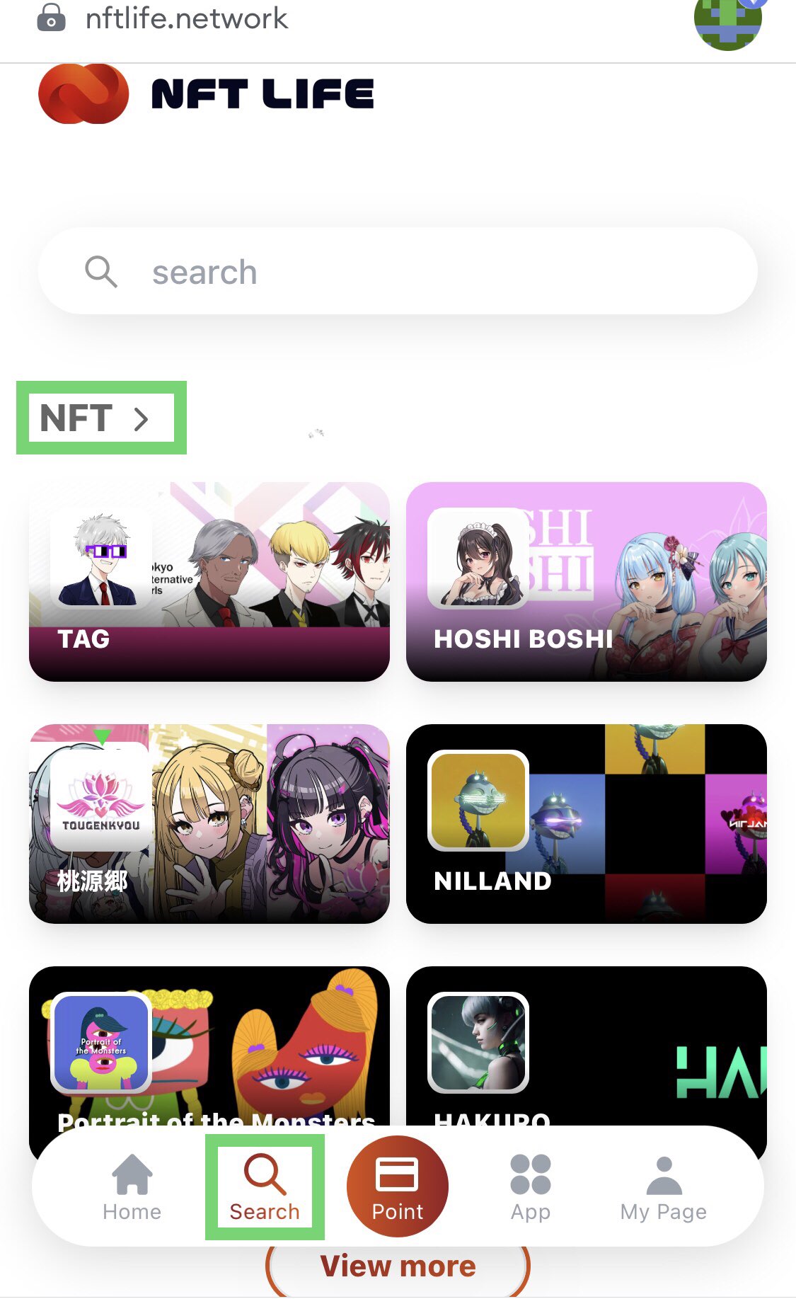 チャキ| tyaki753 |🍀JAPAN DAO on Twitter: "㊗️ NFT LIFE アプリ掲載🎊 掲載されたコレクションの皆様、 おめでとうございます🎉🎉🎉 NFT LIFE ...