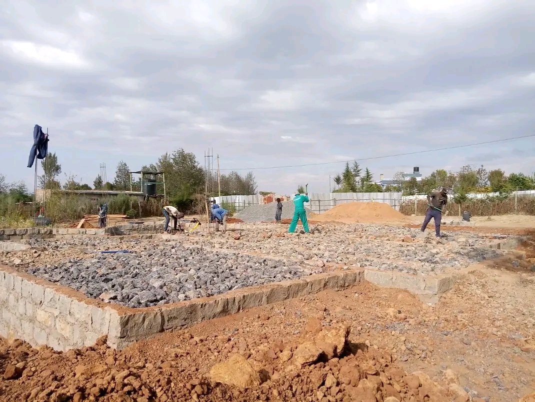 TEDANTECHI LIMITED on Twitter: "Setting Out was Tuesday last week, substructure walling ...