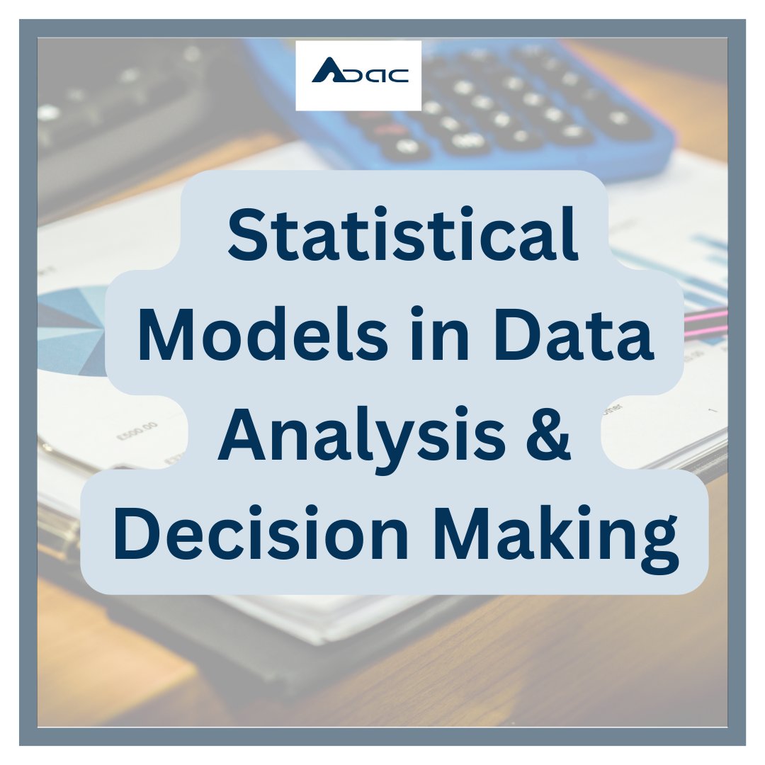 ADAC Data Consults on Twitter: "The Significance of Statistical Models ...