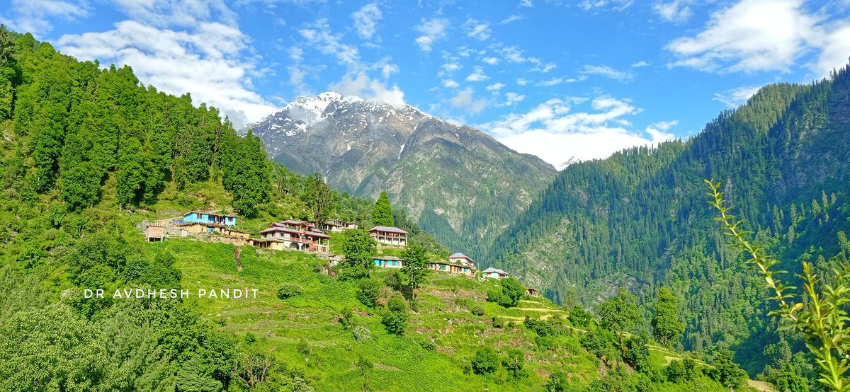 Dantui Village, Chanju, the last Village of Churah. Also the base camp ...