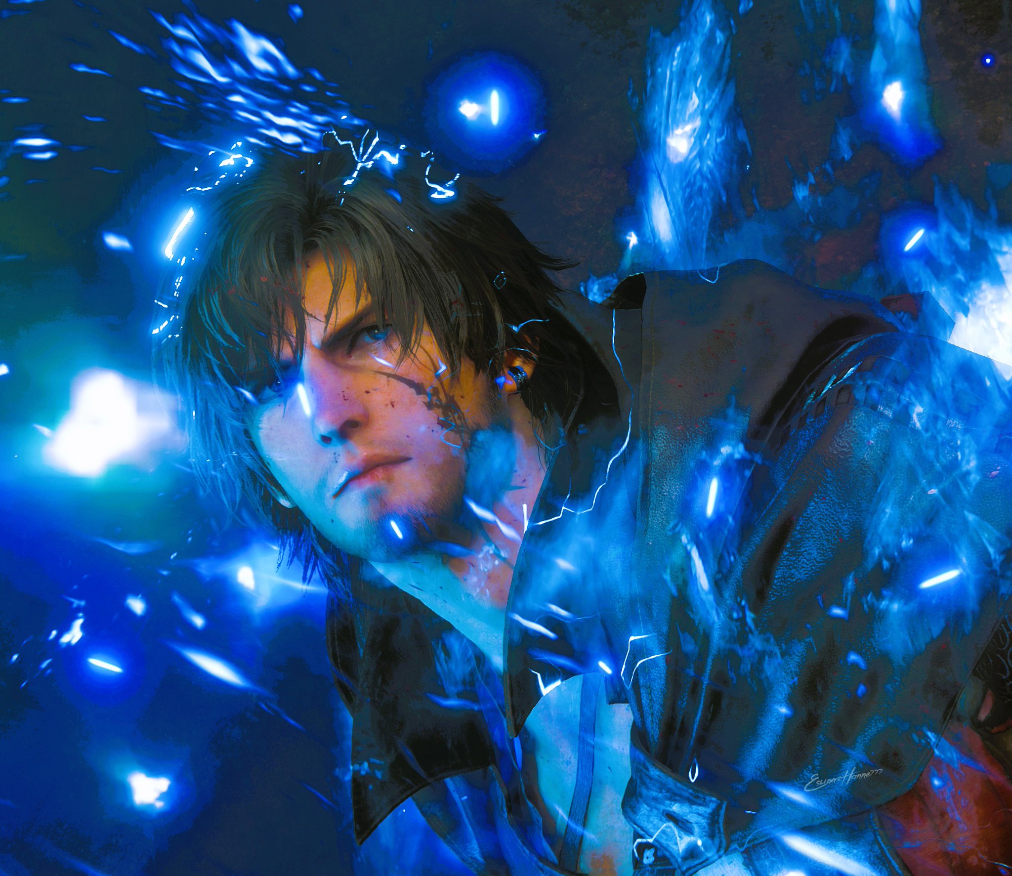 Esuna🫧 on Twitter: "🔥 ️⚡️ #FF16 #CliveRosfield #JillWarrick #CidolfusTelamon https://t.co ...