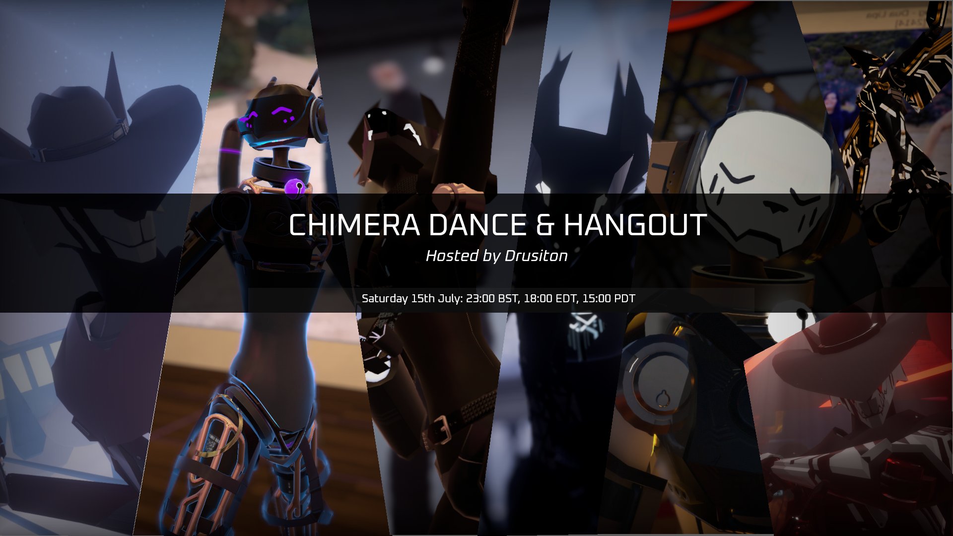 Drusiton on Twitter: "Greetings! I'm hosting a Chimera Dance & Hangout Sesh for those wearing ...
