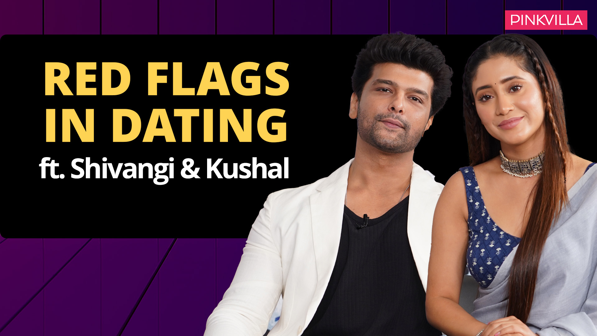 Pinkvilla on Twitter: "Shivangi Joshi, Kushal Tandon talk about their show Barsatein, spot red ...