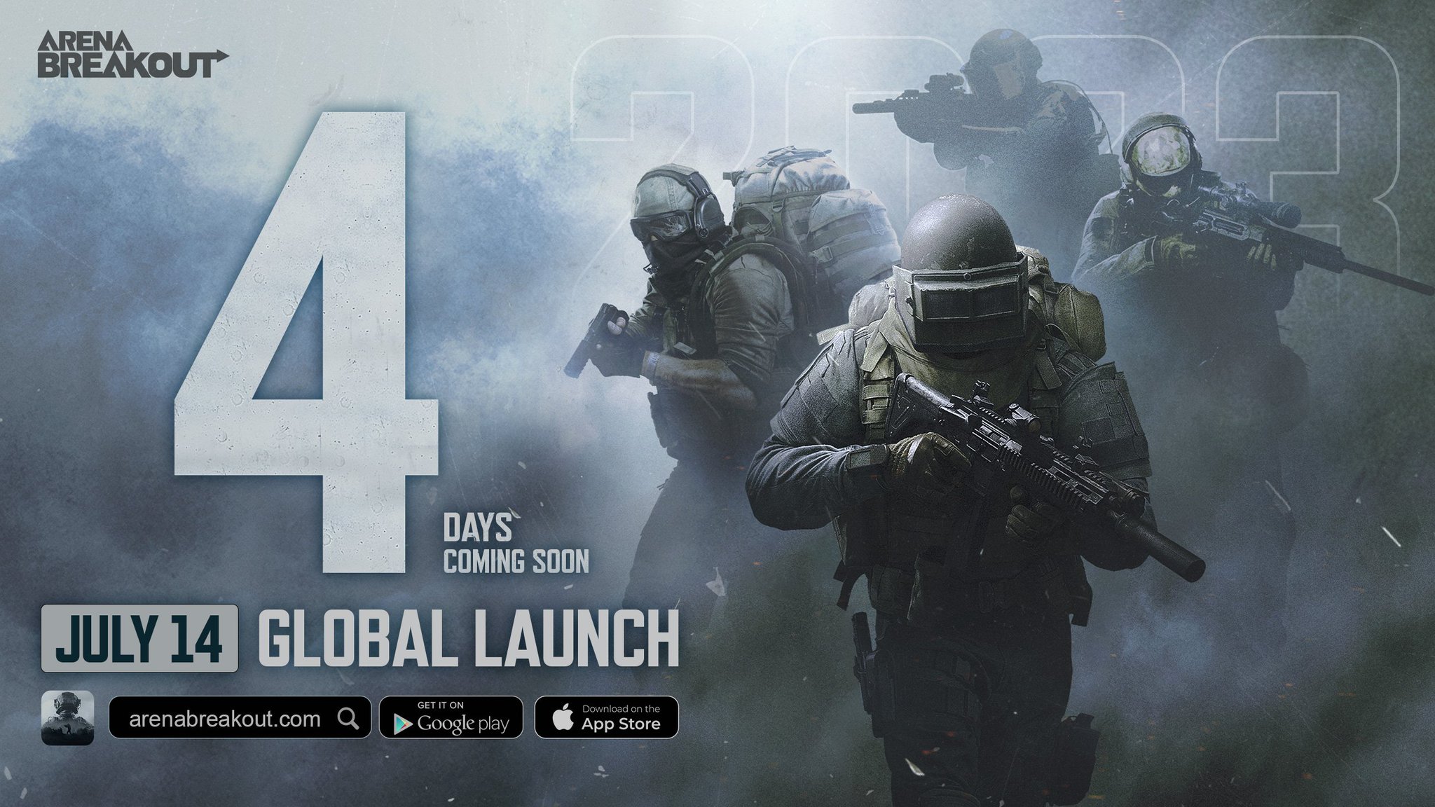 ArenaBreakout🚀Global Launch on July 14 on Twitter: "4 DAYS TO LAUNCH! Join the hunt in ...