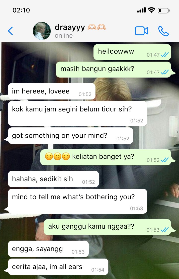 K. on Twitter: "harry dan pikirannya di jam 2 pagi. a drarry two tweets au. https://t.co ...