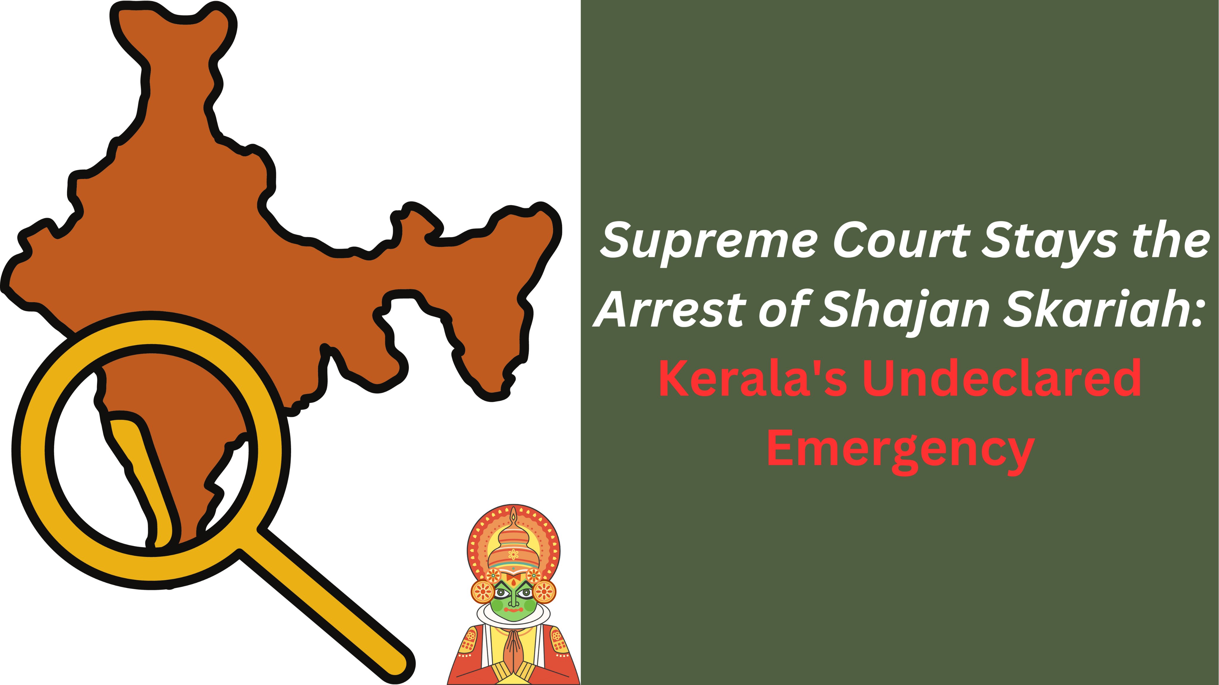 Anand #IndianFromSouth on Twitter: "Supreme Court Stays the Arrest of Shajan Skariah: Kerala's ...