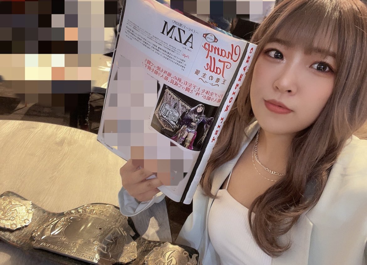 SHIGE社長 [Ad com] on Twitter: "スターダムのAZM選手 もはやアイドルですね。 https://t.co/5CU3H5sEZf" / Twitter