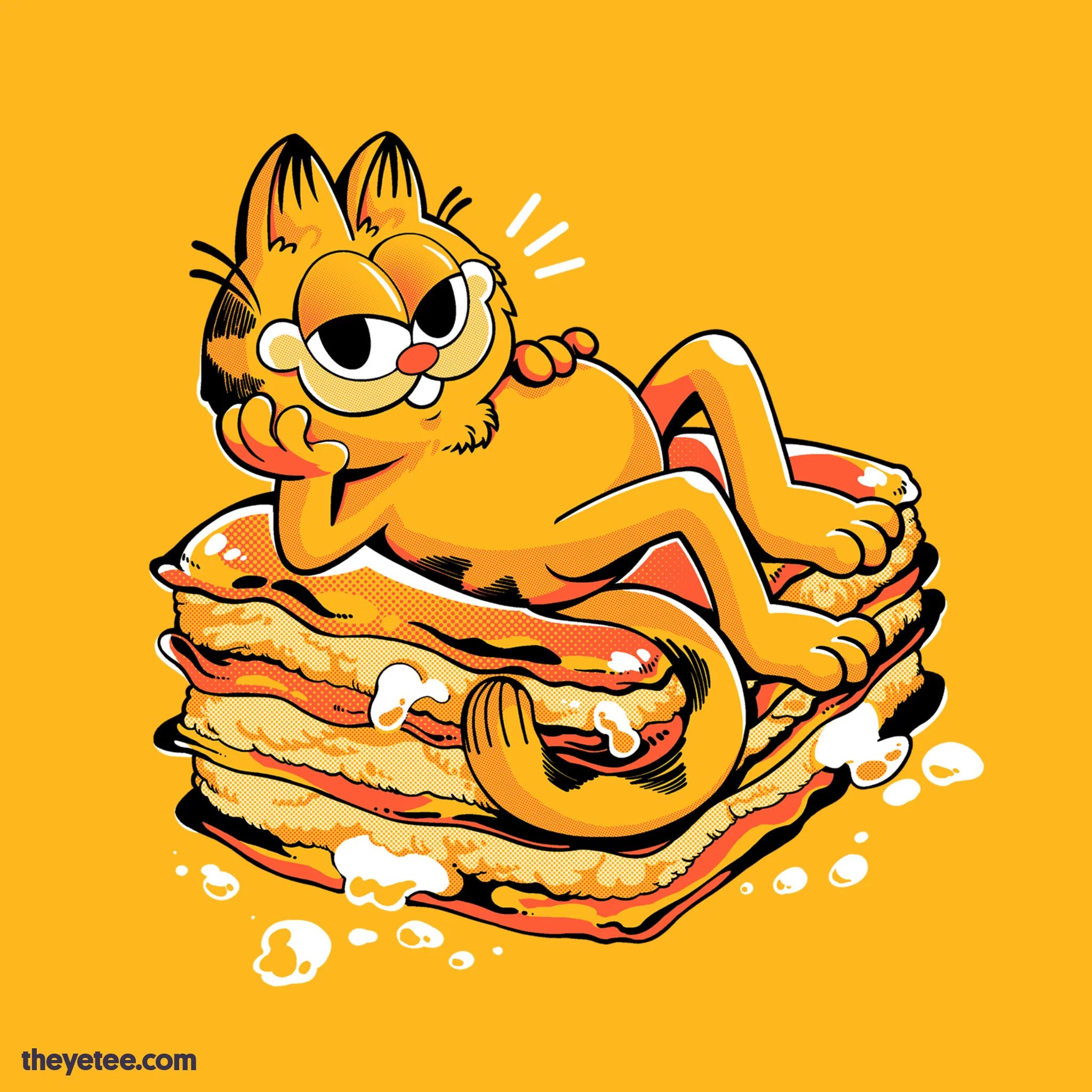 Wario64 On Twitter Garfield Sexy Monday T Shirt Is 15 At The Yetee Ihe62hpmza