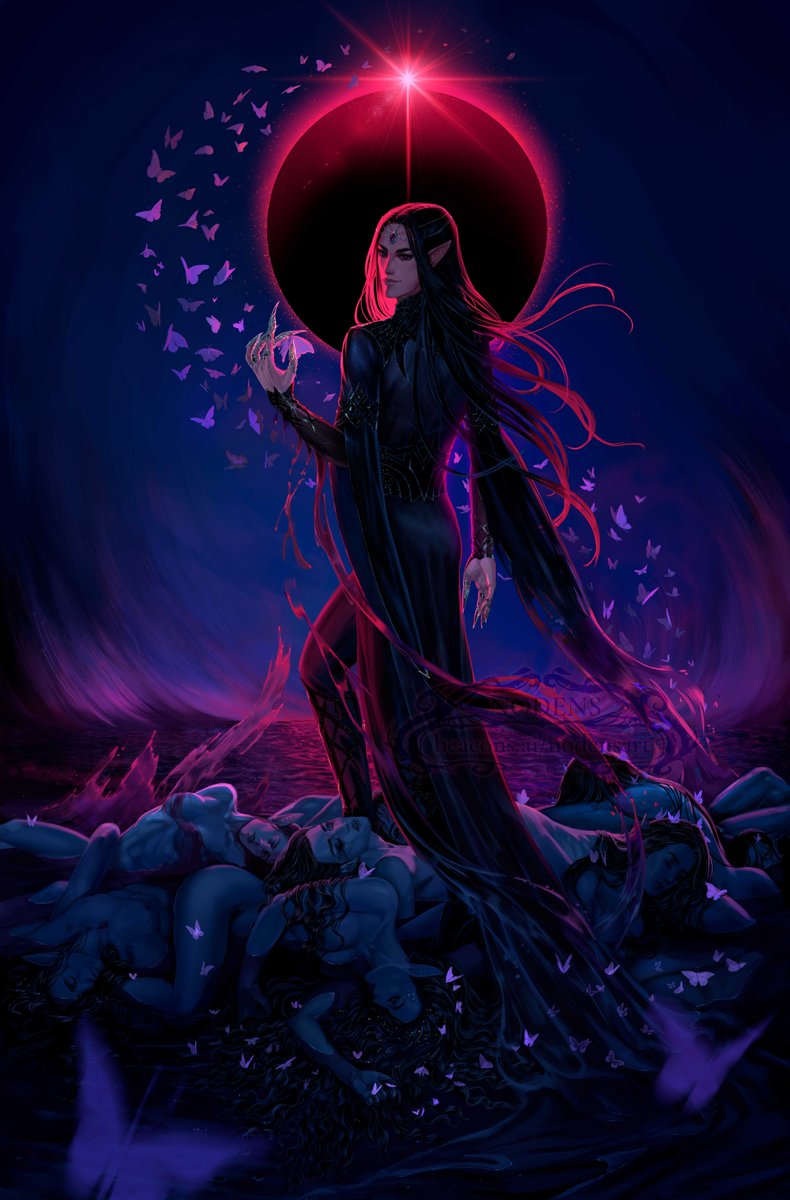 𝐍𝐨𝐝𝐞𝐧𝐬 💙💛 on Twitter: "Hello again #PortfolioDay! I'm Nodens, 2D digital artist painting dark ...