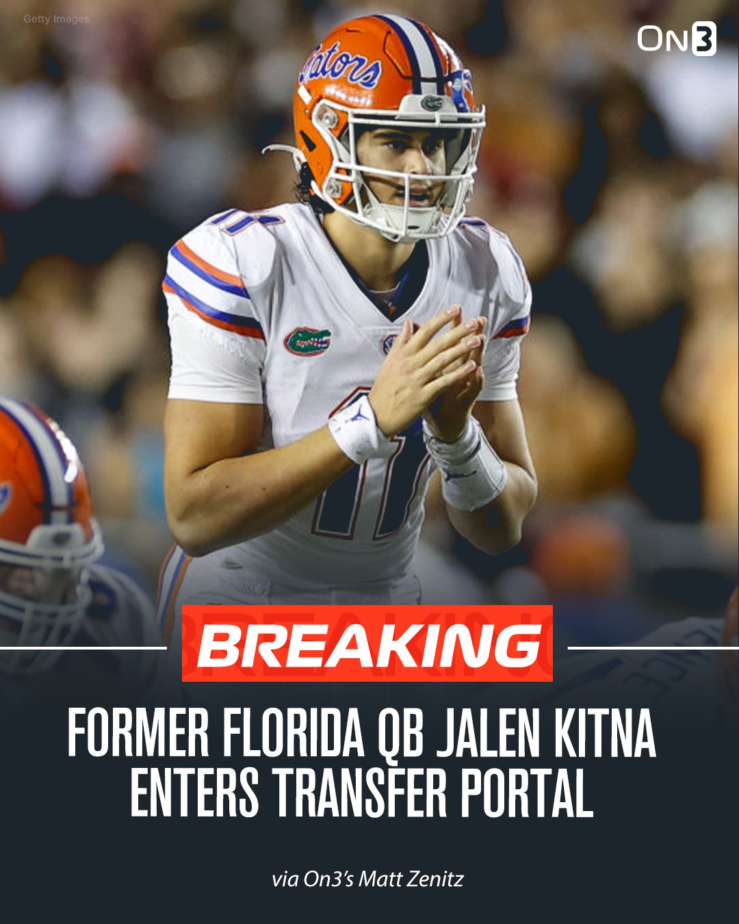On3 on Twitter: "BREAKING: Former Florida QB Jalen Kitna has entered the NCAA Transfer Portal ...