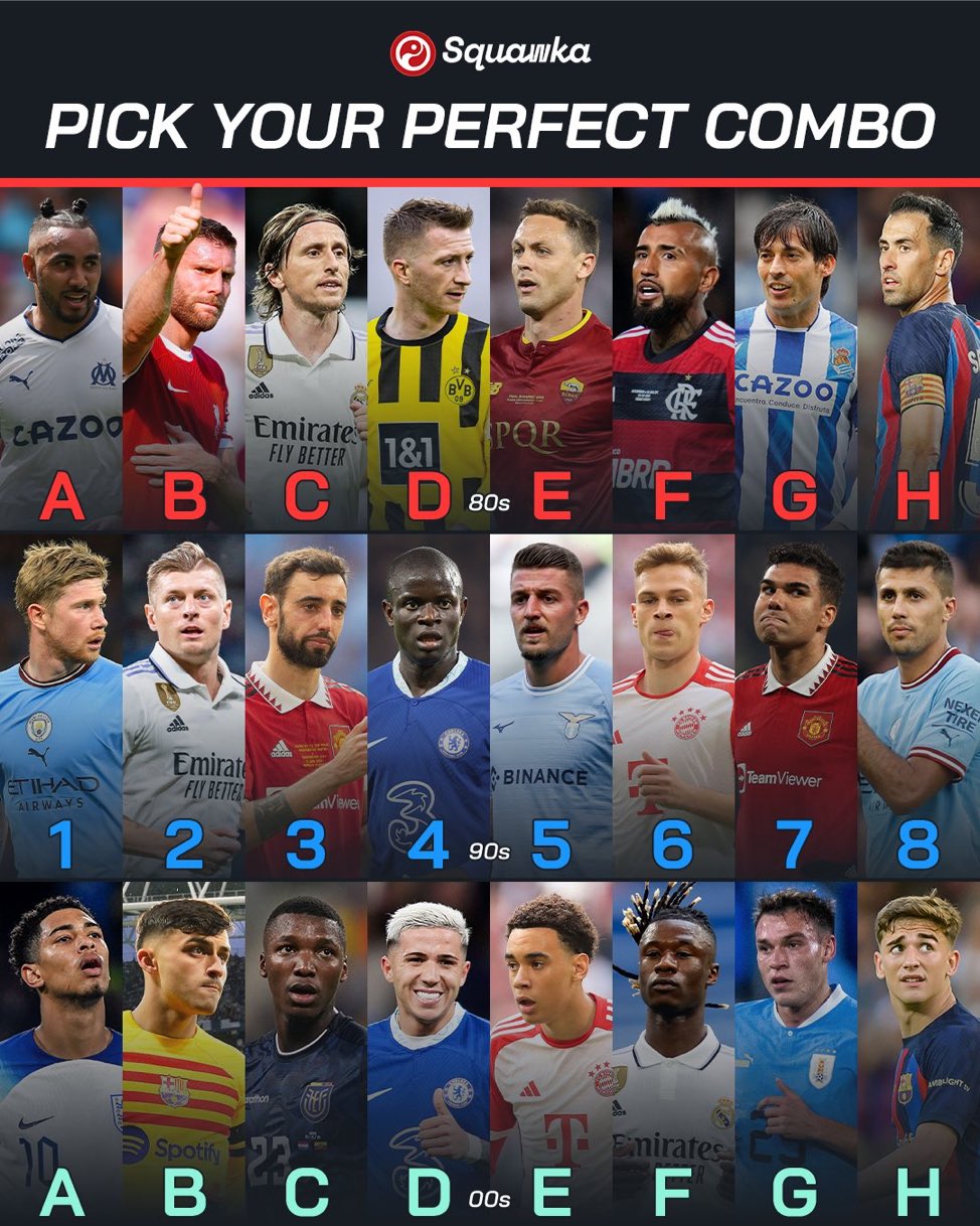 EPL World on Twitter: "سؤال تفاعلي .. قم بعمل خط وسط فريقك من هؤلاء اللاعبين؟🔥🔥 https://t.co ...