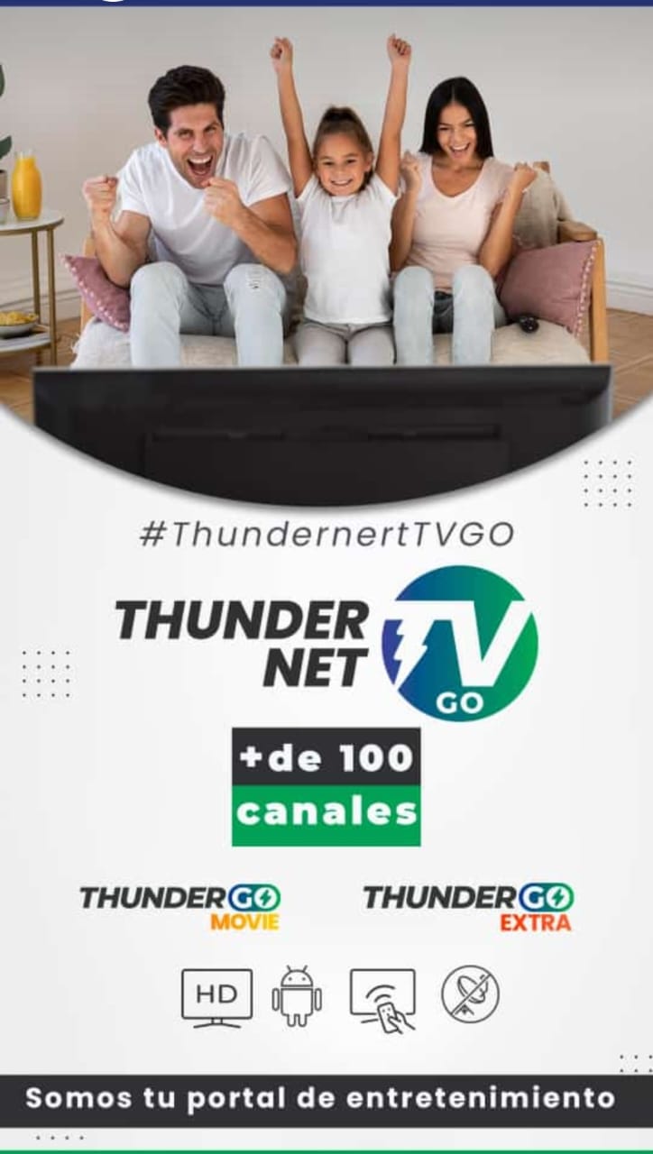 Armando Aguilar on Twitter: "Thundernet Tv Go es el IPTV de @thundernetve - Cuenta con mas de ...