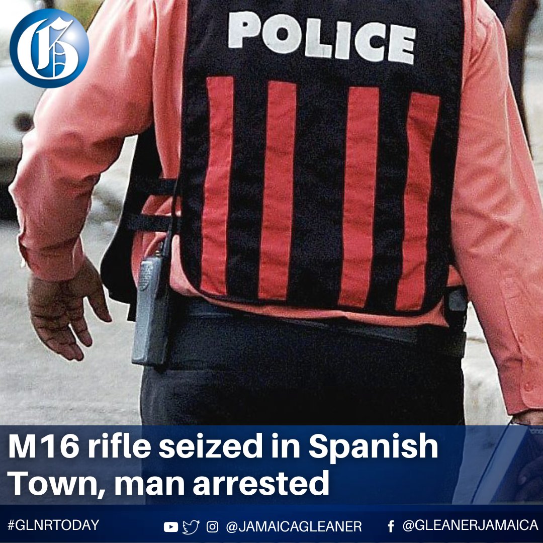 Jamaica Gleaner On Twitter The Police On Sunday Arrested A Man In