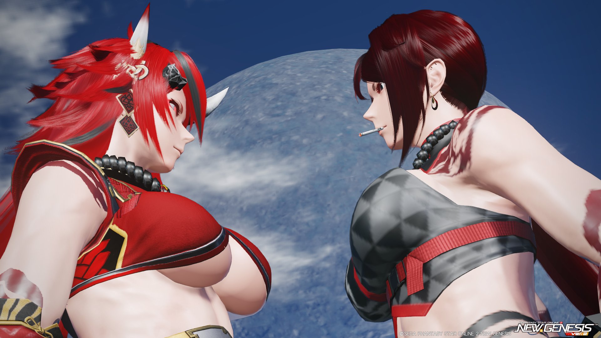 須賀 夜右衛門@PSO2NGS on Twitter: "#PSO2NGS 「人如きが」 「物の怪が」 https://t.co/PpNf1dlIs9" / Twitter