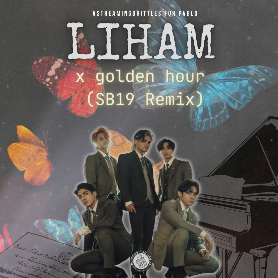 Brittles for Pablo 🧻🌭 on Twitter: "Let's stream LIHAM & golden hour (SB19 Remix) today. Join us ...