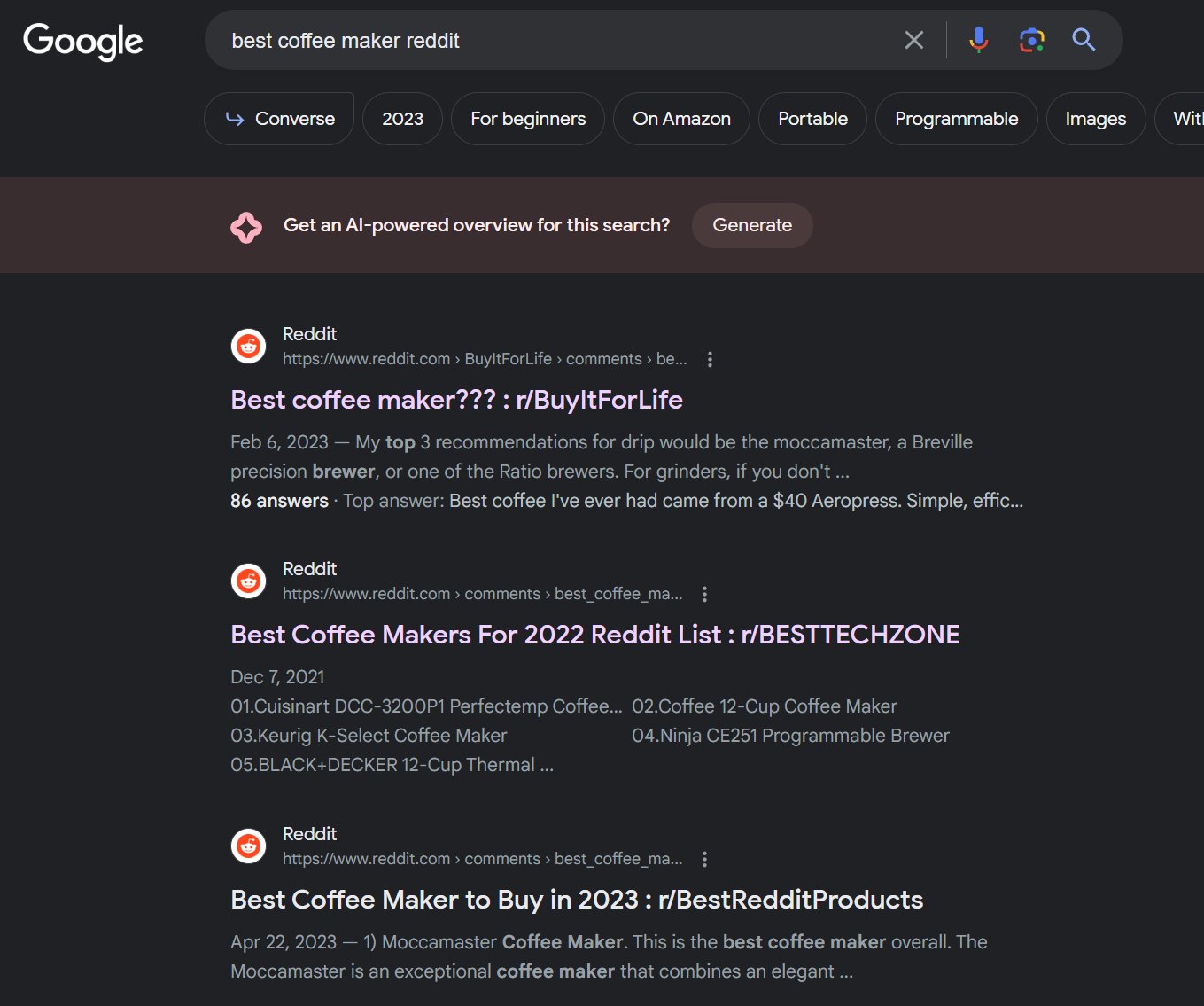 Mishaal Rahman on Twitter: "Welp, can't say I didn't expect this, but SEO spammers are hijacking ...