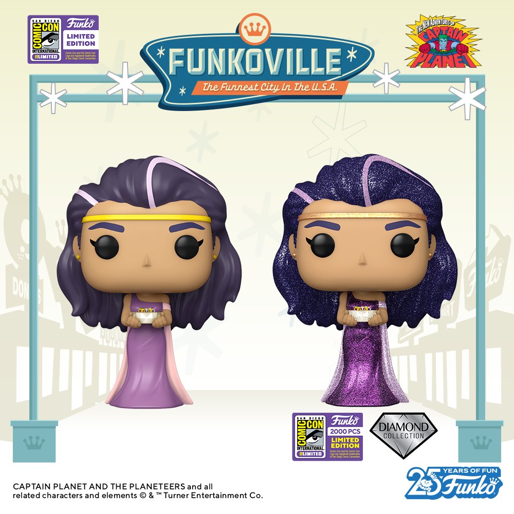 Funko on Twitter: "SDCC exclusive Pop! Gaia is here to help rebuild your collection of The New ...