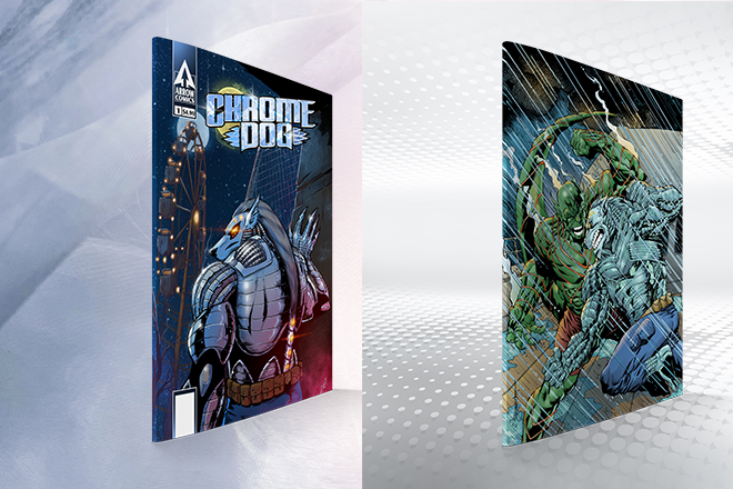 FundMyComic on Twitter: ""Chrome-Dog #1 - Perfect Strangers" Is Luke Cage and Ninja Turtles ...