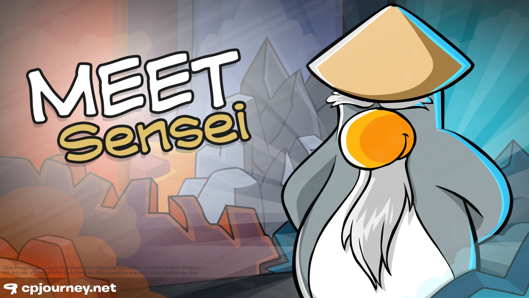 Club Penguin Sensei Card