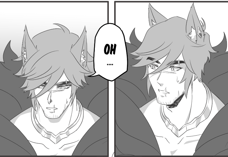 Vastayan beef gets annoyed by bratty shadow man New comic p」Wolfarts ...