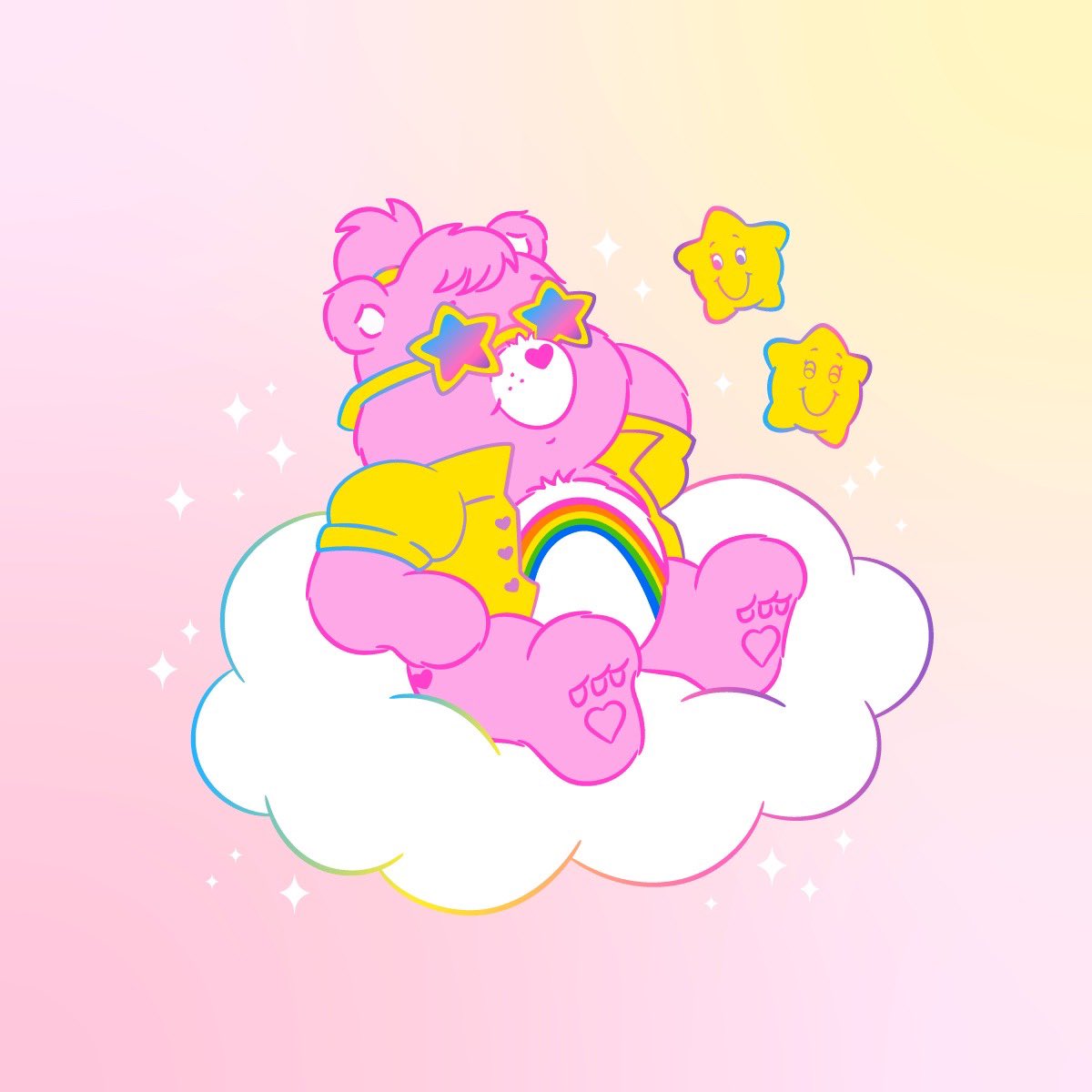 Pink Care Bear Wallpapers